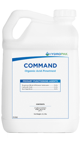 Foliar-Pak HydroPak Command Product Information | Foliar-Pak