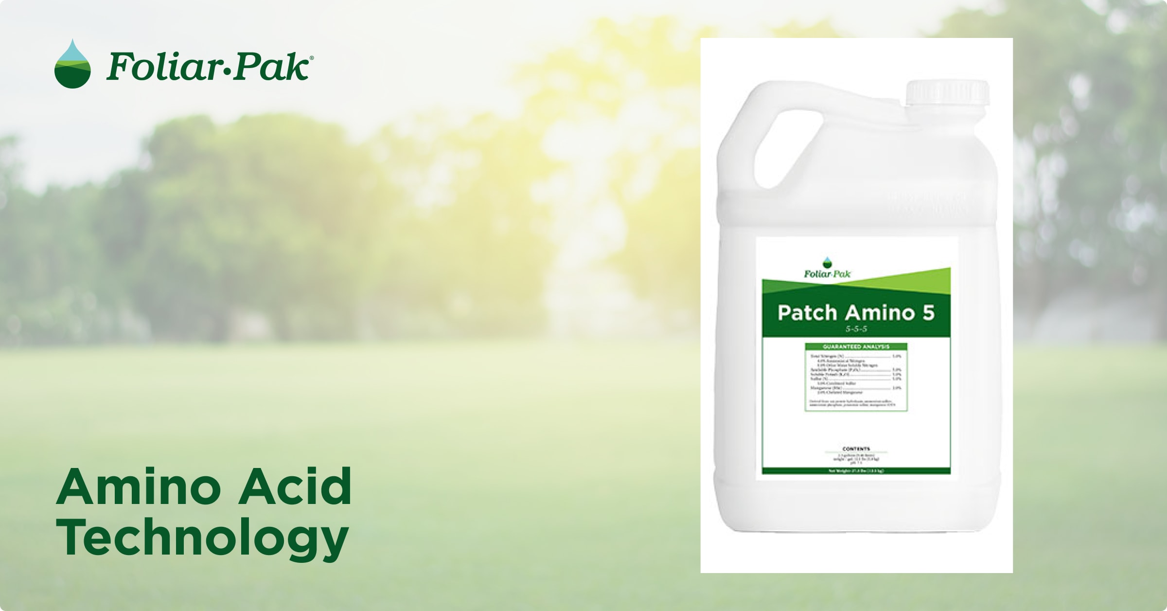 Browse Amino Acid Technology For Turf And Plants Foliar Pak Products