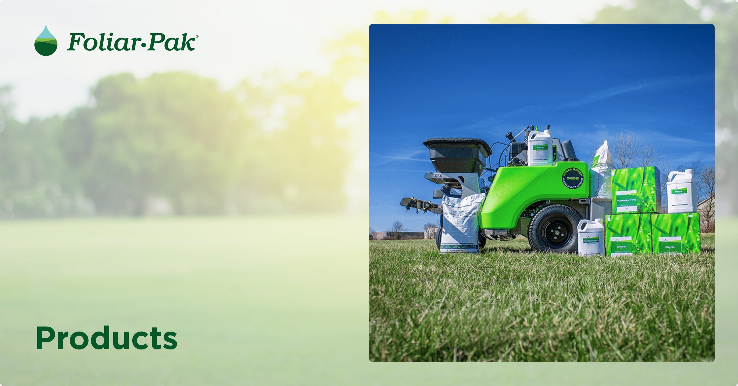 Foliar-Pak Products | Protection, Nourishment & Solutions
