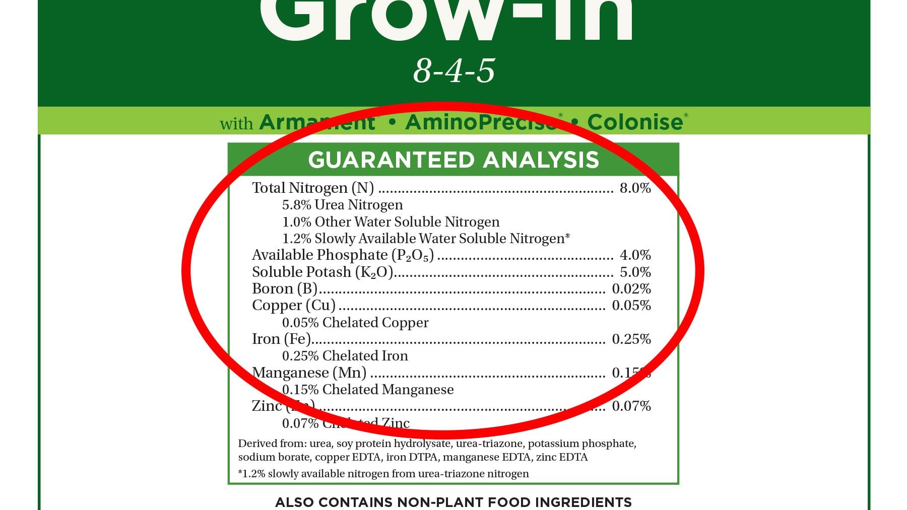 The Six Key Elements on a Liquid Fertility Label | Foliar-Pak